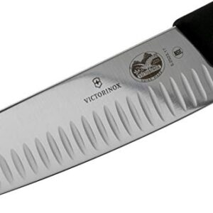 Victorinox Fibrox Pro Santoku Knife, 6.7 inches, Black