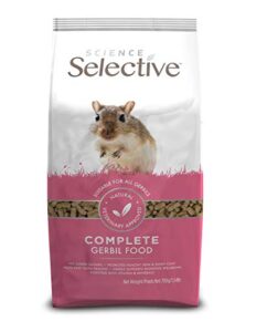 supreme petfoods science selective gerbil, brown, 24.69oz