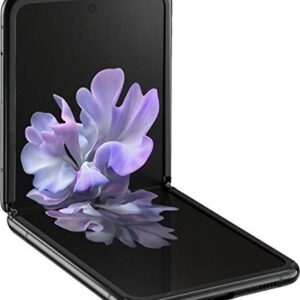 Samsung Galaxy Z FLIP SM-F700U1 Factory Unlocked (ATT, TMOBILE, VERIZON, Sprint) - (Mirror Black) (Renewed)