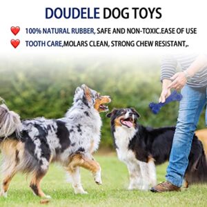 Dog Toys for Aggressive Chewers Tough Dog Chew Toys for Large Medium Dogs Breed Natural Rubber Spring Texture Pattern