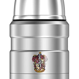 THERMOS Harry Potter Gryffindor House Crest, STAINLESS KING Stainless Steel Food Jar with Folding Spoon, Vacuum insulated & Double Wall, 16oz