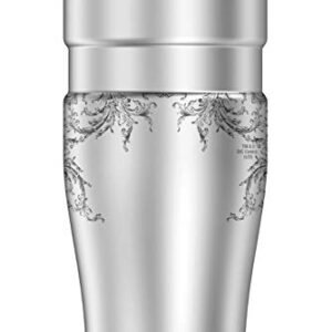 THERMOS Batman Sublimated Winged Logo, STAINLESS KING Stainless Steel Travel Tumbler, Vacuum insulated & Double Wall, 16oz