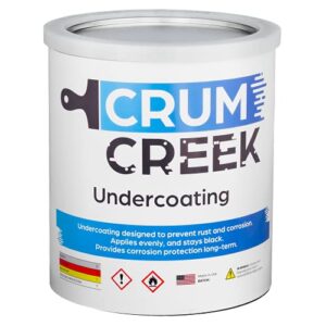 crum creek rust preventive undercoating - 1 gl - rust inhibitor - automotive & marine