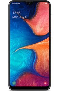 samsung galaxy a20 sm-a205u 32gb - black (metropcs unlocked) (renewed)