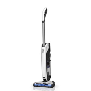 hoover onepwr evolve pet cordless small upright vacuum cleaner, lightweight stick vac, for carpet and hard floor, bh53420v, white