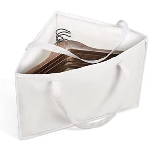 veronica hanger storage triangle bag with handles for space saving hangers organisers tidy storage and easier storage in closets