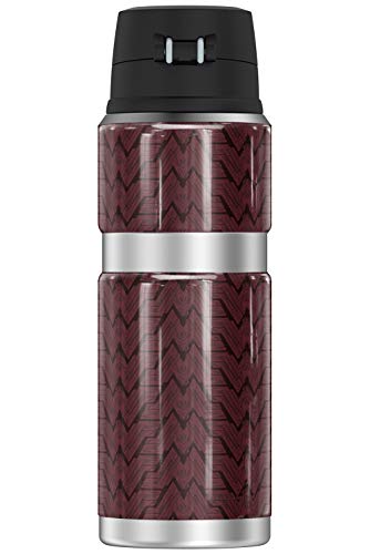 Justice League Movie Wonder Woman Logo, THERMOS STAINLESS KING Stainless Steel Drink Bottle, Vacuum insulated & Double Wall, 24oz