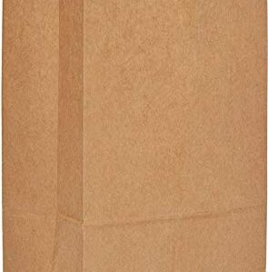 500 brown paper lunch bags 4 lb brown paper sacks bags lunch 4lb kraft brown paper bags sandwich brown paper bags 4 Pound Lunch Bags, Party Bags Pack of 500 brown lunch bags bulk (Brown)