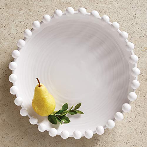 Mud Pie Boss Raised Dot Round Platter