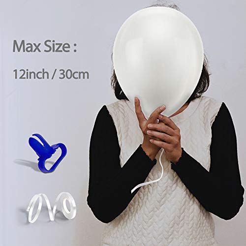 100 Pieces Party Balloons KINBON 12 Inch Latex Balloons for Party Halloween Christmas Decoration Birthday Party Wedding