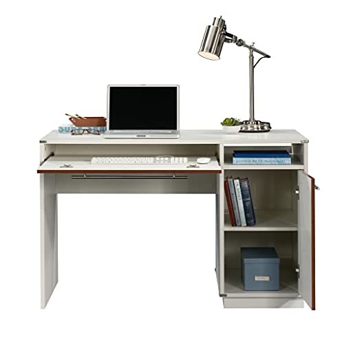 Sauder Vista Key Desk, L: 47.64" x W: 23.62" x H: 30.16", Pearl Oak Finish