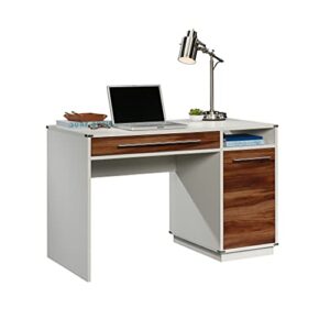 Sauder Vista Key Desk, L: 47.64" x W: 23.62" x H: 30.16", Pearl Oak Finish