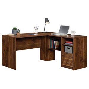 Sauder Harvey Park L-Desk, L: 59.06" x W: 59.06" x H: 30.00", Grand Walnut Finish