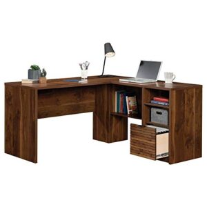 Sauder Harvey Park L-Desk, L: 59.06" x W: 59.06" x H: 30.00", Grand Walnut Finish