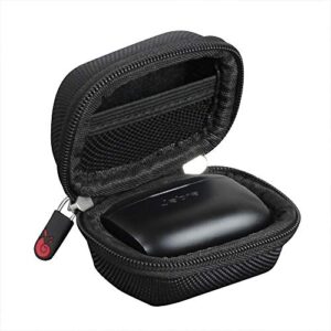 hermitshell hard travel case for jabra elite 85t /jabra elite active 75t earbuds