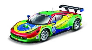 bburago b18-36305 1:43 ferrari racing 458 italia gt3 2015, green #64