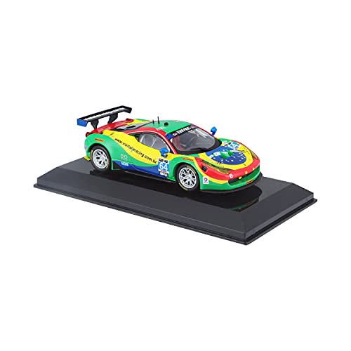 Bburago B18-36305 1:43 Ferrari Racing 458 Italia GT3 2015, Green #64