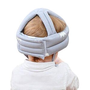 Baby Infant Toddler Head Protector Breathable Headguard Cute Hat, Adjustable No Bumps Safety Hat Head Cushion Bumper Bonnet for 6-36 Months Crawling Walking