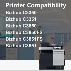 Technica BrandⓇ Compatible Replacement Waste Toner Container Cartridge Box for Bizhub C3350, Bizhub C3351, Bizhub C3850, C3850FS, C3851FS, C3851 - WB-P05, WBP05, A4Y5WY1, A4Y5-WY1