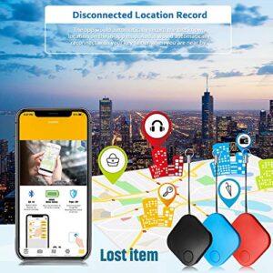 Key Finder Item Finder Smart Tracker Item Locator Key Tracker Compatible with Wireless Compatible with Bluetooth Tracking Device Key Finder Locator Phone Finder Anything Finder Anti-Lost Tag(6 Pieces)