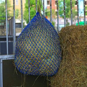 T TEKE Ultra Slow Hay Feeder hay nets, 39" Length with 1"±1/4“ Feeding Holes, Horse Supplies Hay Bags for Horses, Goats, with an Extra spared Cord