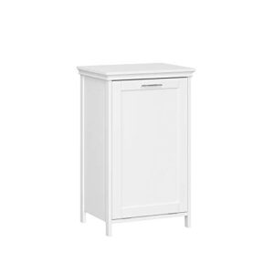 somerset tilt-out laundry hamper, white