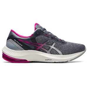 ASICS Women's Gel-Pulse 13 Running Shoes, 9.5, Carrier Grey/White