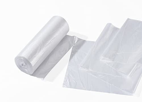 TYPLASTICS 45-48 Gallon Clear Trash Can Liners - 43" x 48" - HD Garbage Bags - Case of 200