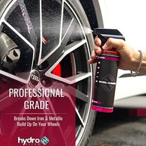 HydroSilex Wheel Cleaner Spray & Iron Remover (16oz) | Remove Stubborn Brake Dust & Road Grime | Recharge Your Wheels | Safe on Chrome, Clear Coated & Plasti Dipped Wheels