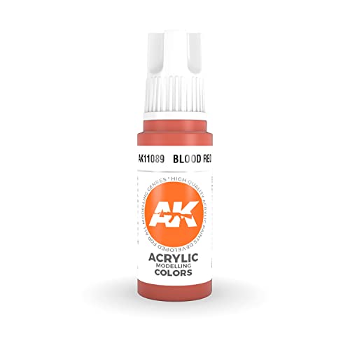 AK Interactive 3rd Gen Acrylic Blood Red 17ml