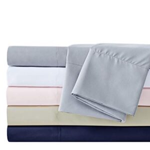 Truly Calm Antimicrobial Navy Twin XL 3 Piece Sheet Set, SS3829NVTX-4700