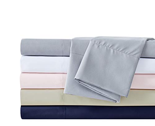 Truly Calm Antimicrobial Navy Twin XL 3 Piece Sheet Set, SS3829NVTX-4700