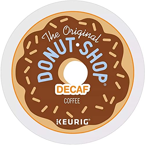 The Original Donut Shop Decaf Keurig Single-Serve K-Cup Pods, Medium Roast Decaffeinated Coffee, 24 Count