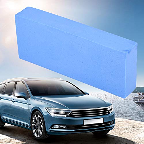 Car Washing Sponge,3Pcs Car Multifunctional PVA Super Absorbent Cleaning Sponge Block Washing Tools (Blue)