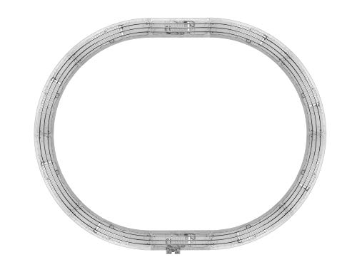 Lionel Lighted FasTrack Electric O Gauge, Illuminated 40"x50" Oval Track Pack