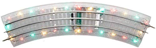 Lionel Lighted FasTrack Electric O Gauge, Illuminated 40"x50" Oval Track Pack