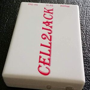 Cell2jack - Cellphone to Home Phone Adapter - Make and Receive Cell Phone Call on Your landline Phone Free