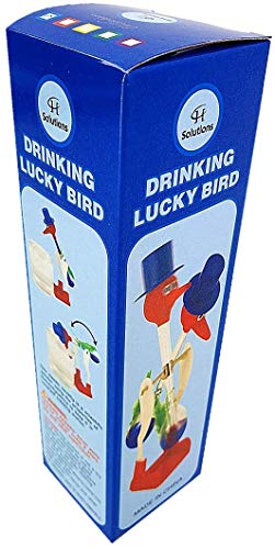 2 ct Thermodynamic Drinking Bird | Classic | Magic Motion | Drinking Bird (Blue)