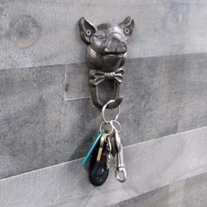 TG,LLC Treasure Gurus Funny Metal Pig Bow Tie Wall Hook Rustic Key Hanger Holder Coat Hat Rack Farmhouse Decor