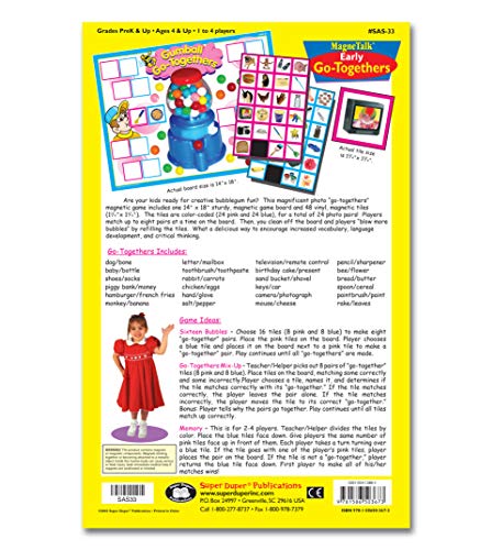 Super Duper Publications | MagneTalk Early Go-Togethers | Educational Resource for Children