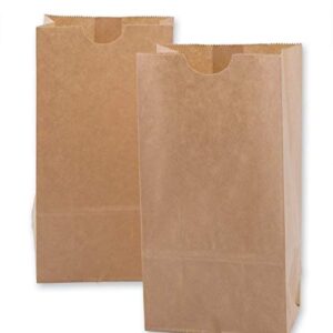 brown kraft paper bags 5 lb 500 brown paper lunch bags 5 Pound brown paper sacks lunch sandwich brown paper bags Lunch Bags, Party Bags Pack of 500 brown lunch bags bulk (brown)