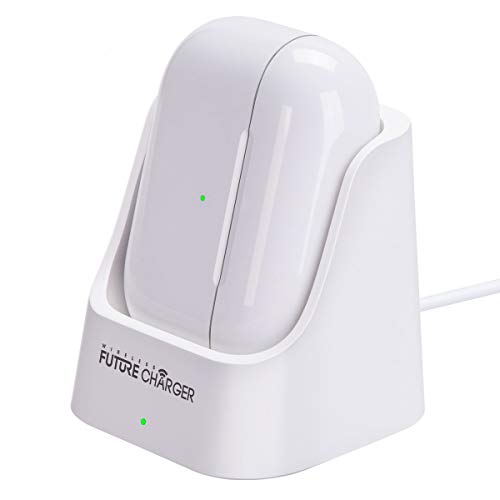 AirPod Charger, Wireless Charger for AirPods 3/2 and AirPods Pro, Groove Design and Anti-Slip Protection, Wireless AirPod Charger, AirPod Pro Charger Compatible with AirPods Pro Charging case -White