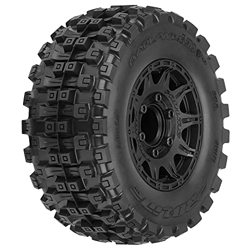 Pro-line Racing 1/10 Badlands MX28 Belted F/R 2.8" MT Tres Mounted 12mm Blk Raid 2 PRO1017410