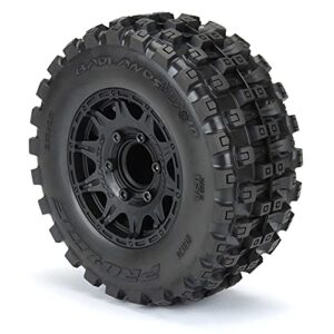 Pro-line Racing 1/10 Badlands MX28 Belted F/R 2.8" MT Tres Mounted 12mm Blk Raid 2 PRO1017410