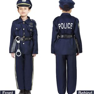 Twister.CK Police Costume for kids Halloween Police Officer Costume