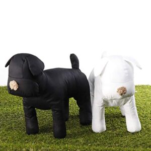 Pet Dog Mannequin for Display and Sewing Standing Dog Model Cotton Stuffed for Pet Goods Suppler Shop Puppy Clothing Apparel Display