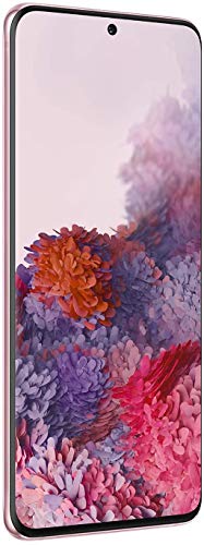 SAMSUNG Galaxy S20 5G Factory Unlocked Android Smartphone SM-G981U US Version | Fingerprint ID & Facial Recognition | Long-Lasting Battery (Cloud Pink, 128GB)