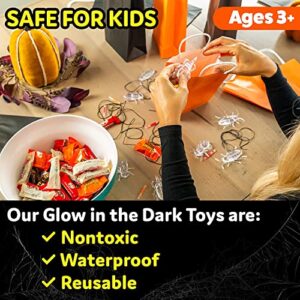 Glow Critters Fake Bugs Glow in the Dark Party Favors (50 Count) - Glow Sticks Party Favors - Glow in the Dark Party Supplies