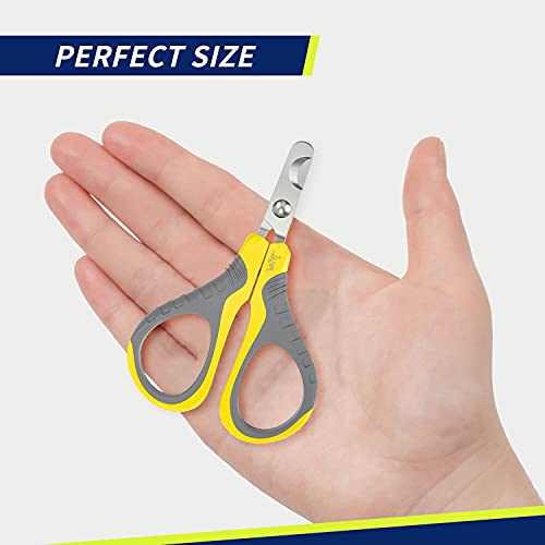 WePet Pet Nail Clippers, Professional Claw Trimmer, Scissor for Cats, Dogs, Puppies, Kittens, Hamsters, Rabbits and Small Animals, Sharp, Safe