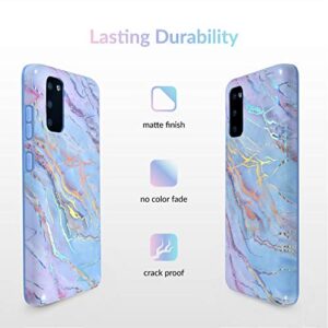 Velvet Caviar Compatible with Samsung Galaxy S20+ Plus Case Marble - Cute Protective Phone Cases for Women, Girls (Holographic Pink Blue)